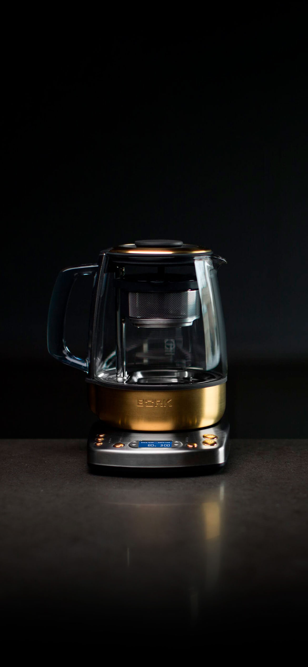 BORK Чайник K810 Gold – Купить в официальном интернет-бутике БОРК